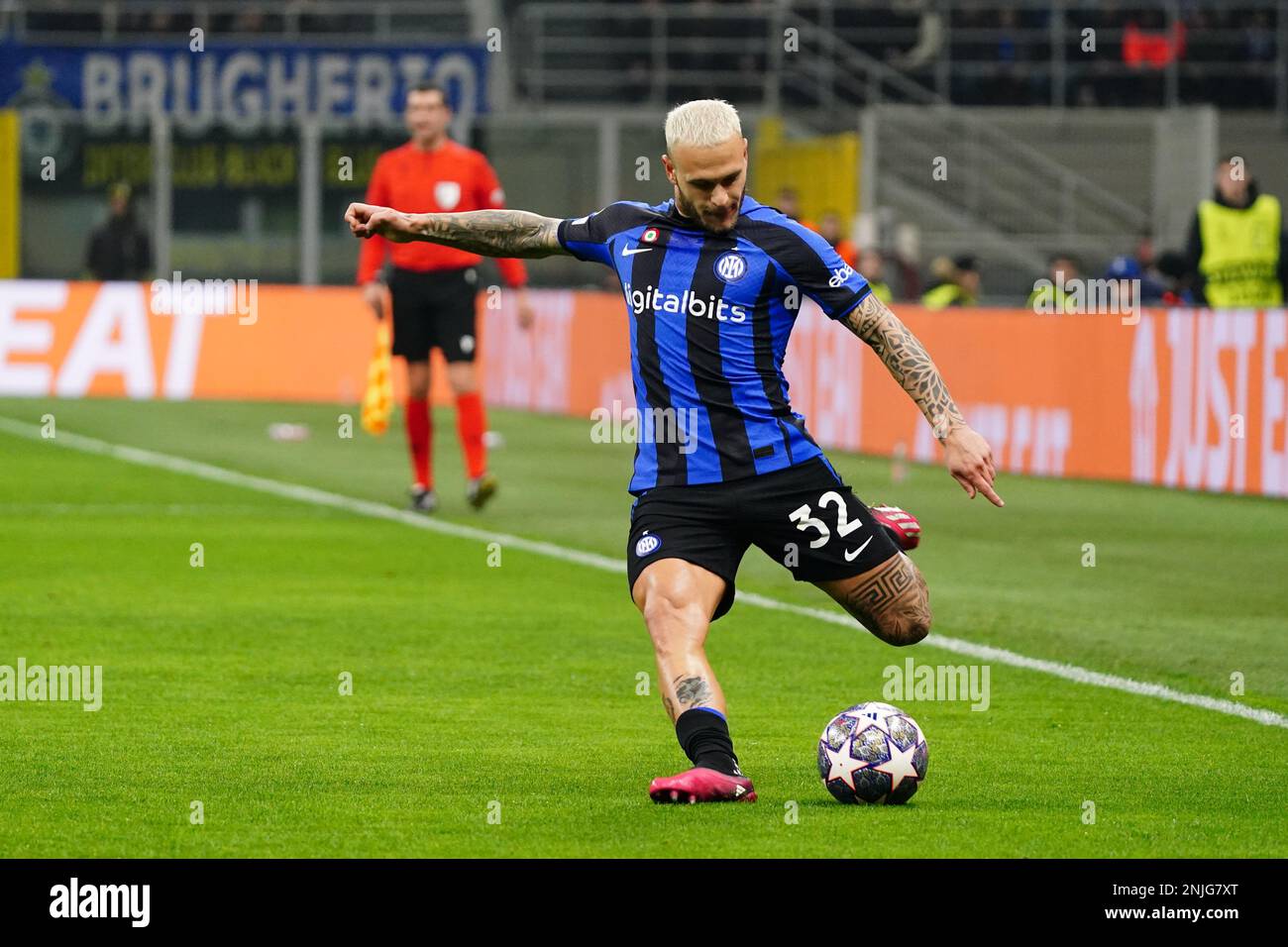 Federico Dimarco (FC Inter) during the UEFA Champions League football ...