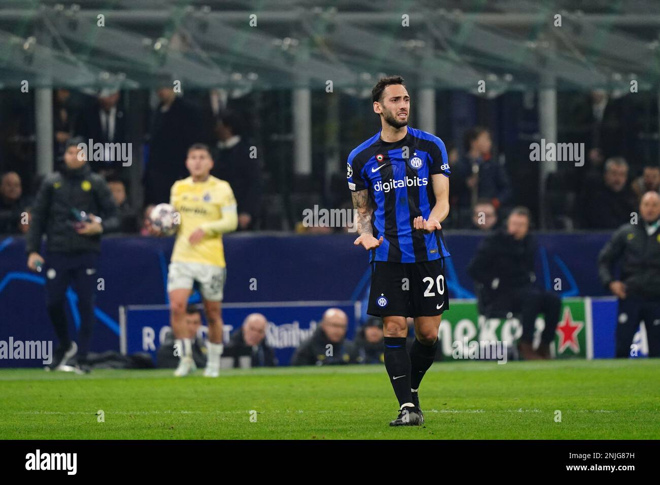 Hakan calhanoglu champions league hi-res stock photography and images - Alamy