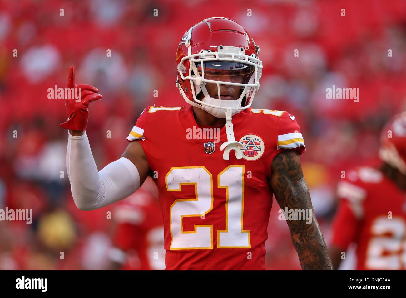 KANSAS CITY, MO - AUGUST 25: Kansas City Chiefs cornerback Trent ...