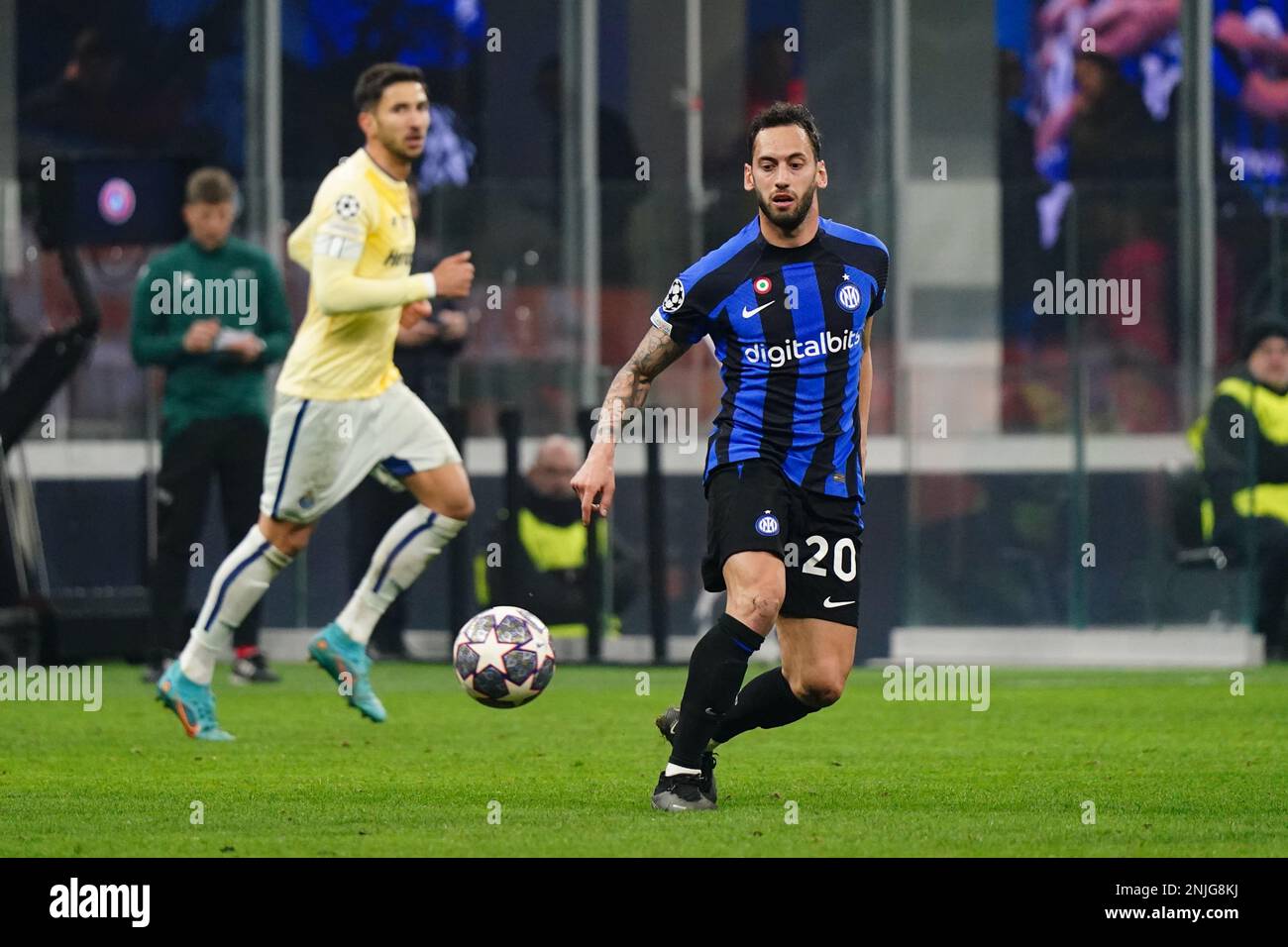 Hakan Calhanoglu (FC Inter) during the UEFA Champions League football ...