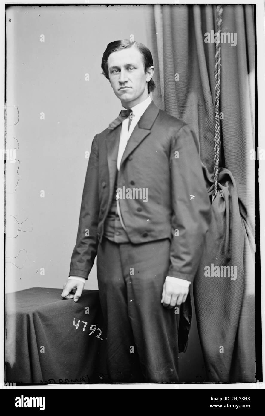 Portrait of Rev. Murray, a religious leader, preserved in the Brady ...