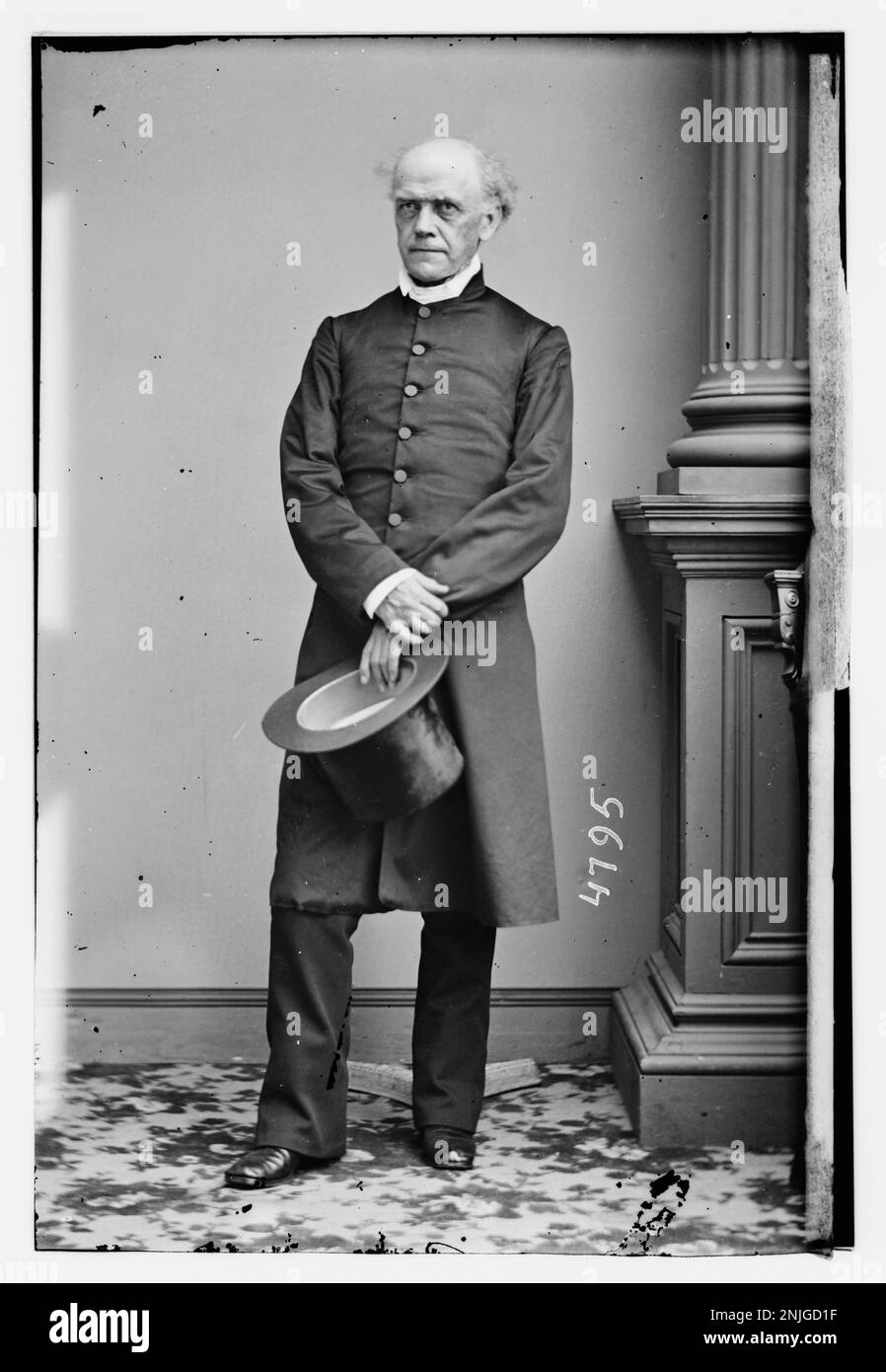 Portrait of Professor French, captured in the Library of Congress Brady ...