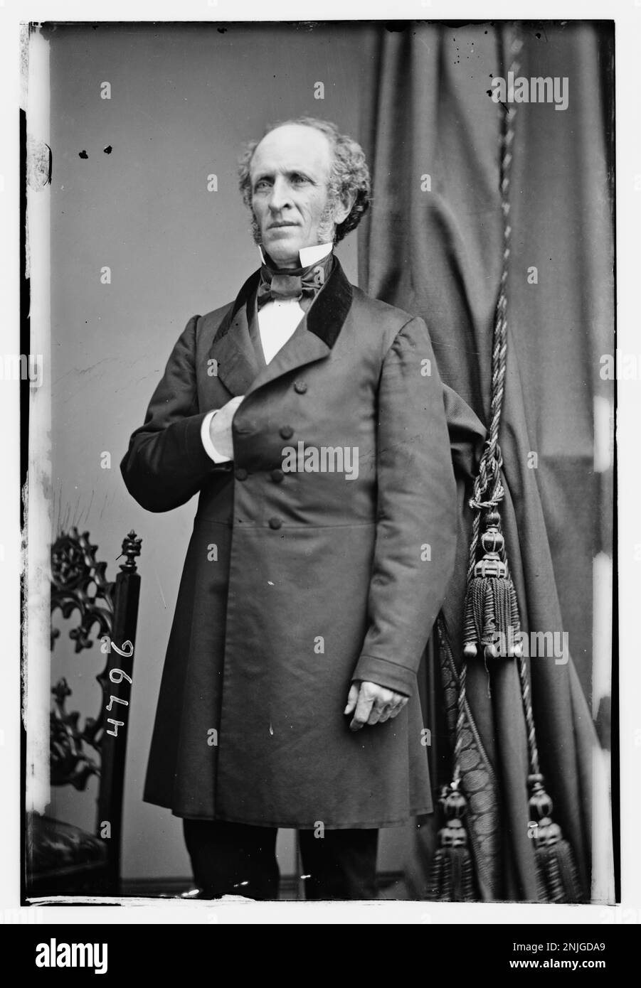Portrait of Sharpe, captured in the Library of Congress Brady-Handy ...