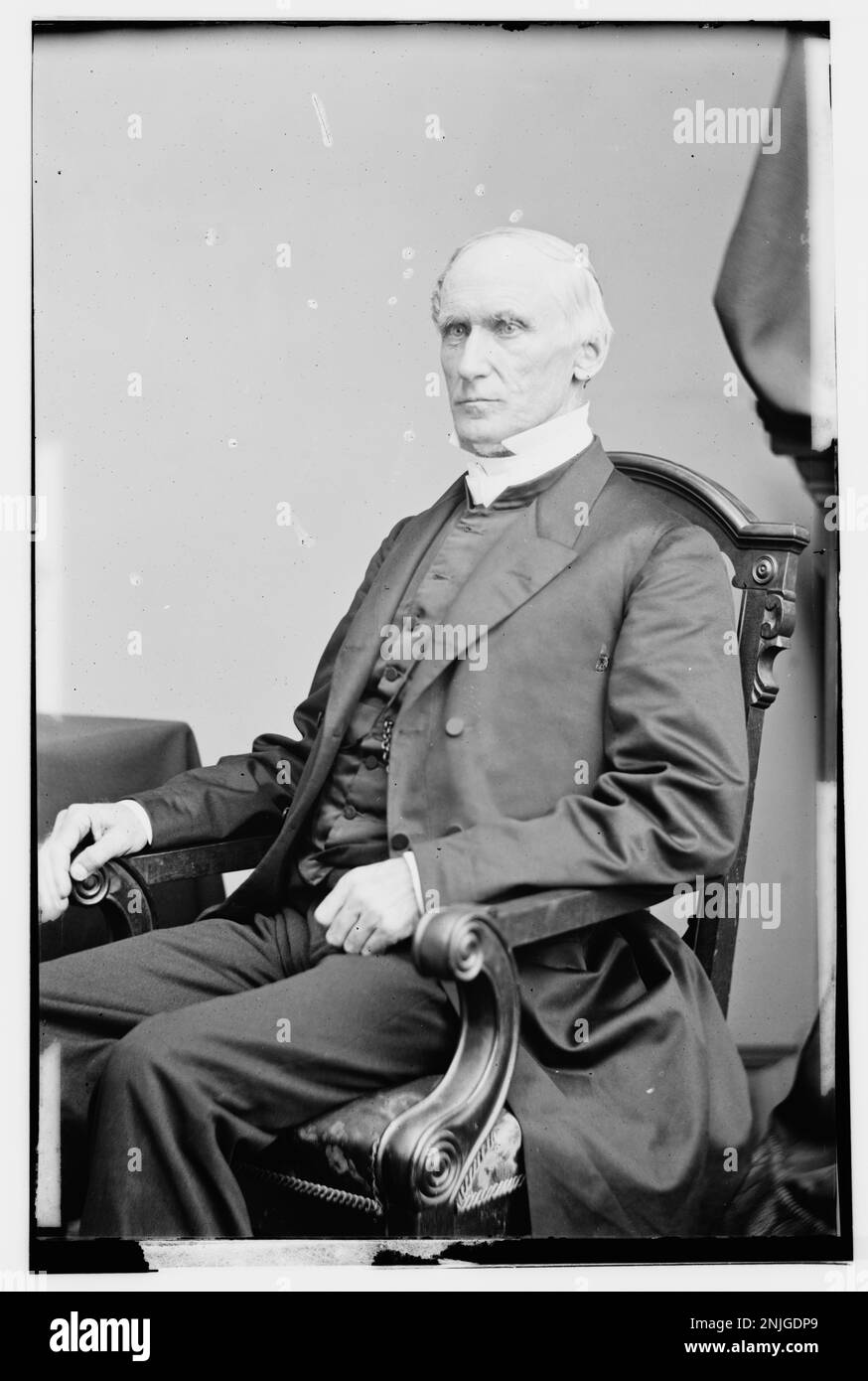 Portrait of Reverend D.R. Goodwin, photographed as part of the Brady ...