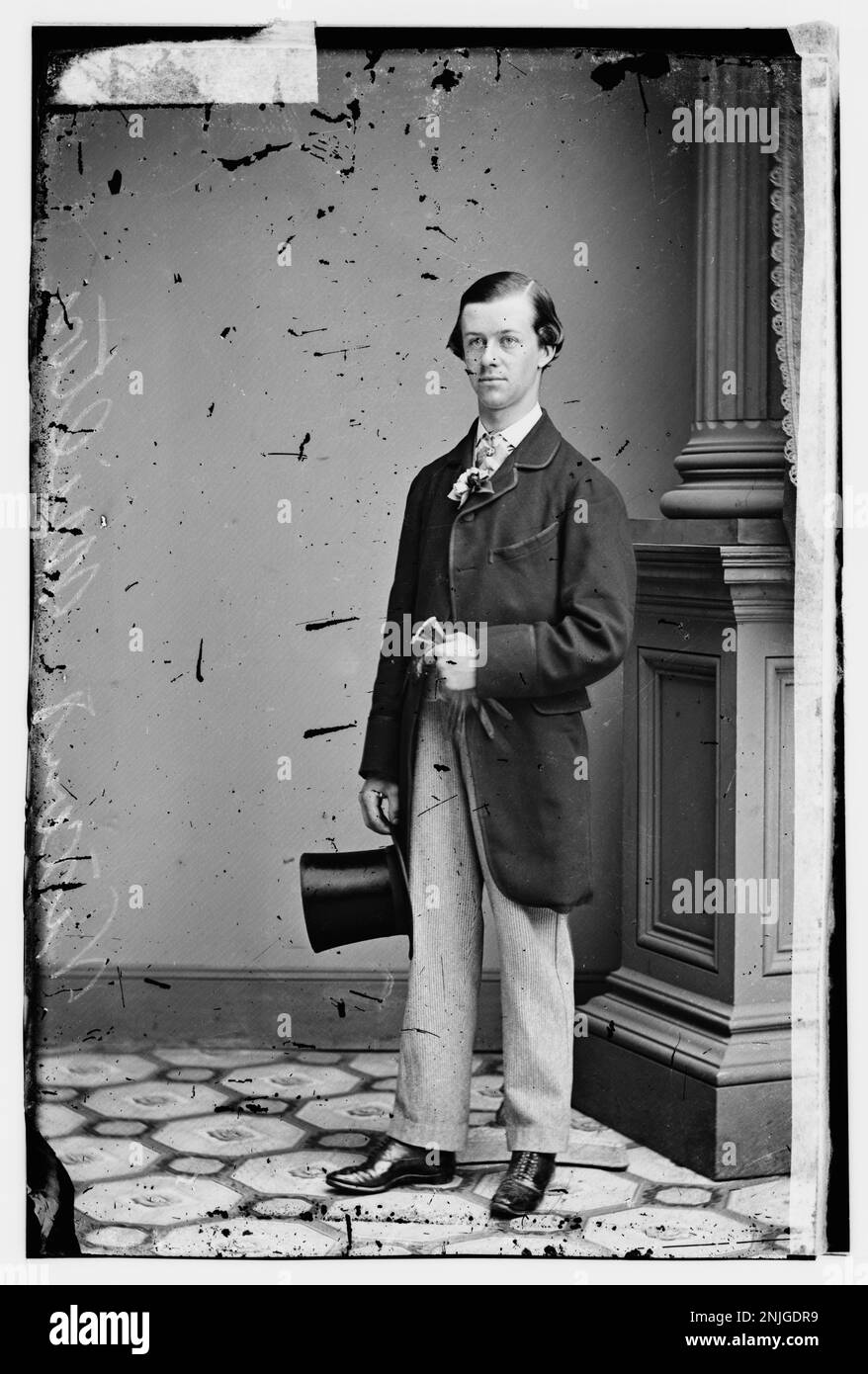 Portrait of Viscount Milton, a British nobleman from the 19th century ...