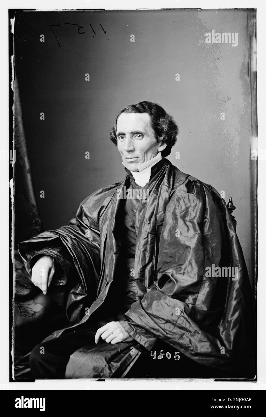 Portrait of Rev. Maxwell, a religious leader known for his ...