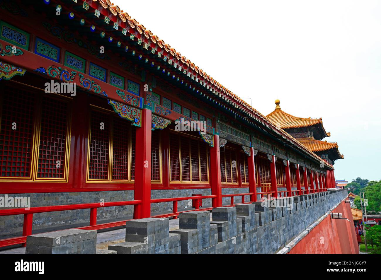 Chinese traditional style of architecture Stock Photo - Alamy