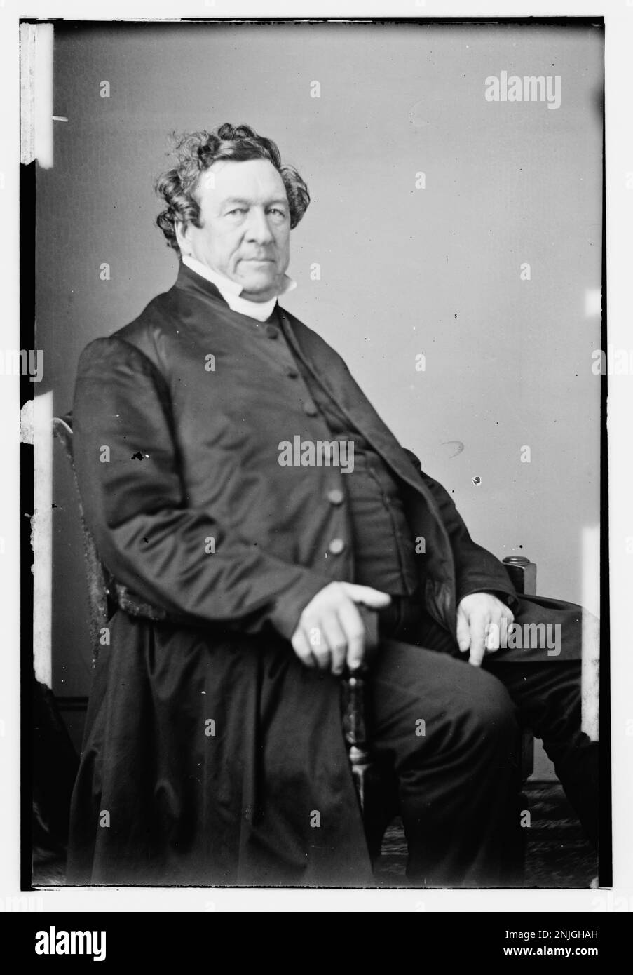 Portrait of Bishop S.A. McCroskey, taken from the Library of Congress ...