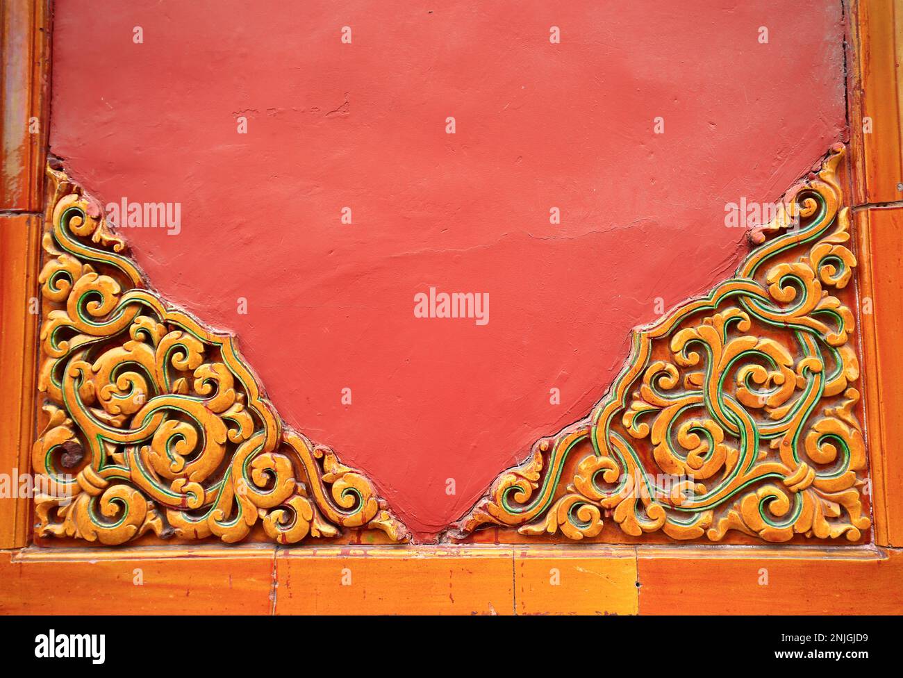 Chinese traditional style of architecture Stock Photo - Alamy