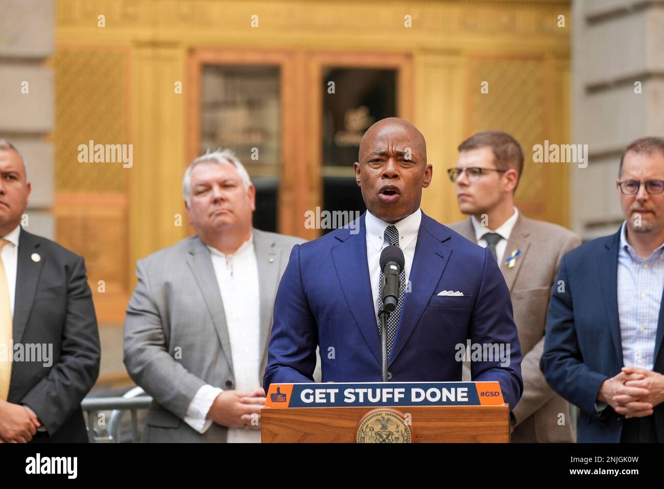Photo by: John Nacion/STAR MAX/IPx 2022 8/23/22 New York City Mayor ...
