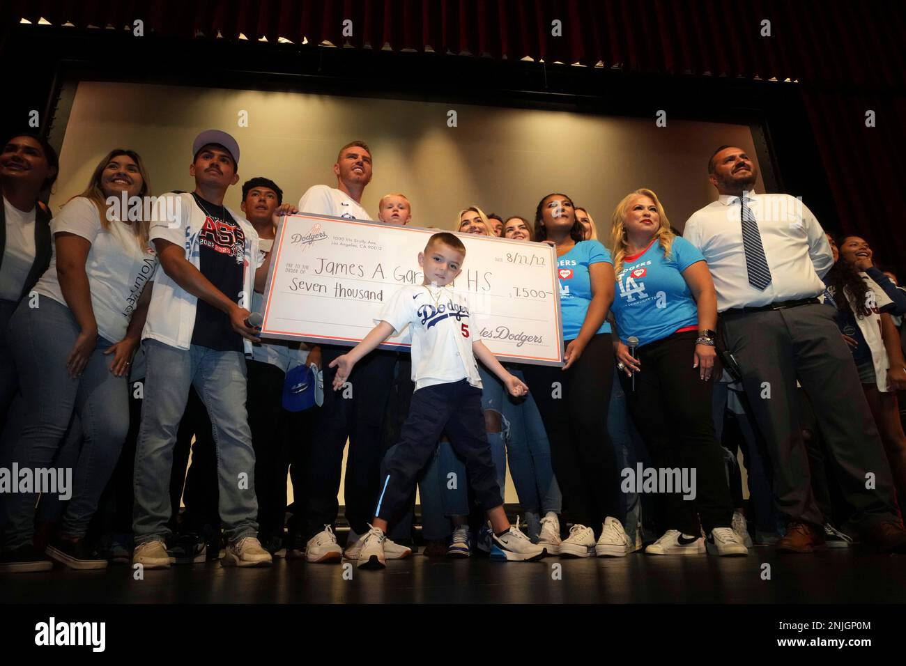 Los Angeles Dodgers first baseman Freddie Freeman and wife Chelsea ...