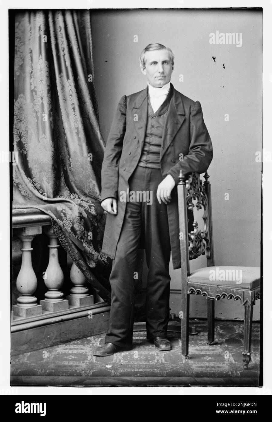 Portrait of Rev. Watson, a religious figure, featured in the Library of ...