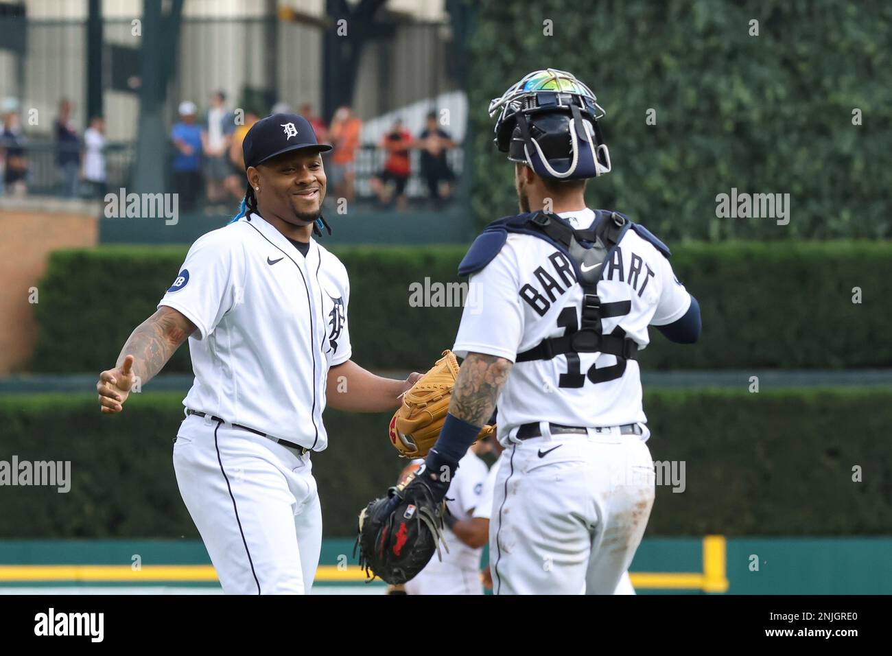 DETROIT, MI - AUGUST 21: Detroit Tigers relief pitcher Gregory Soto (65 ...