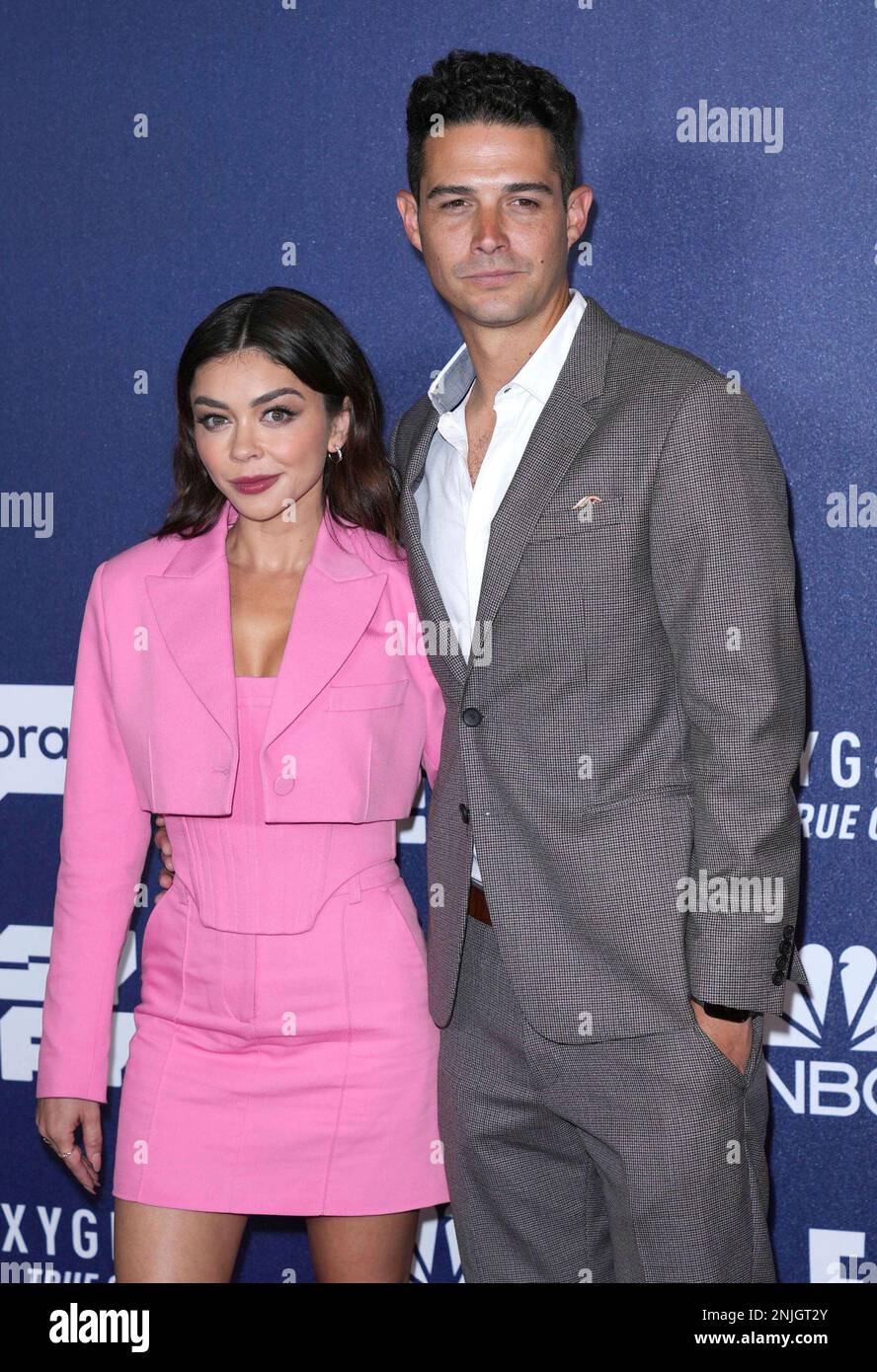 AUGUST 20th 2022: Actress Sarah Hyland and Wells Adams of The Bachelor ...