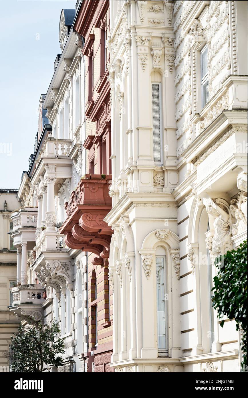 representative historicist residential buildings from the end of the ...