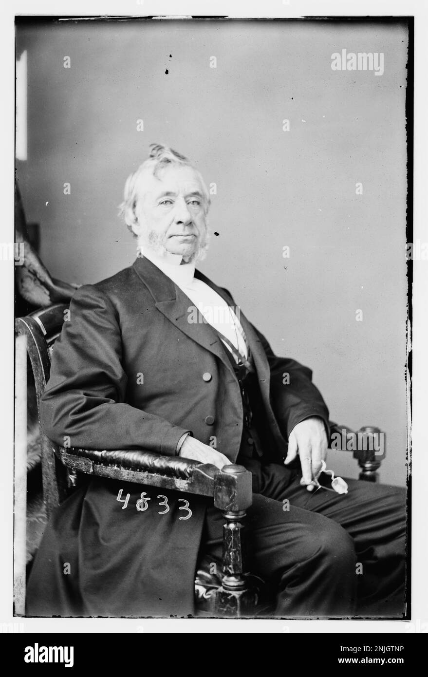 Rev. J.H. Price, an influential 19th-century religious leader, captured ...