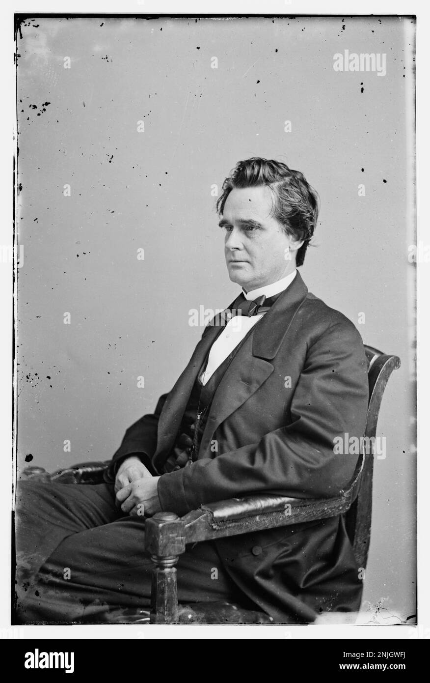 Portrait of Hon. Jas. Wilson Grimes, captured in the Library of ...