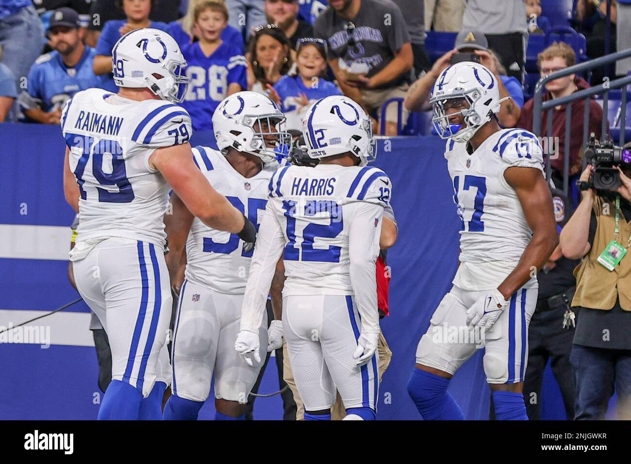 August 20, 2022, Indianapolis, Indiana, U.S: Indianapolis Colts wide ...