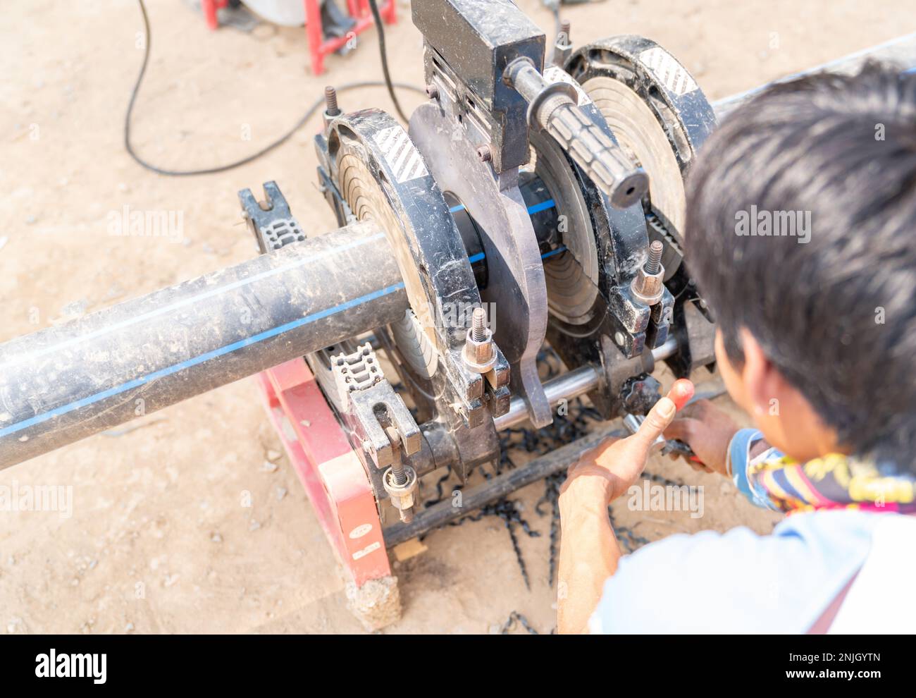 Hdpe pipe hi-res stock photography and images - Alamy