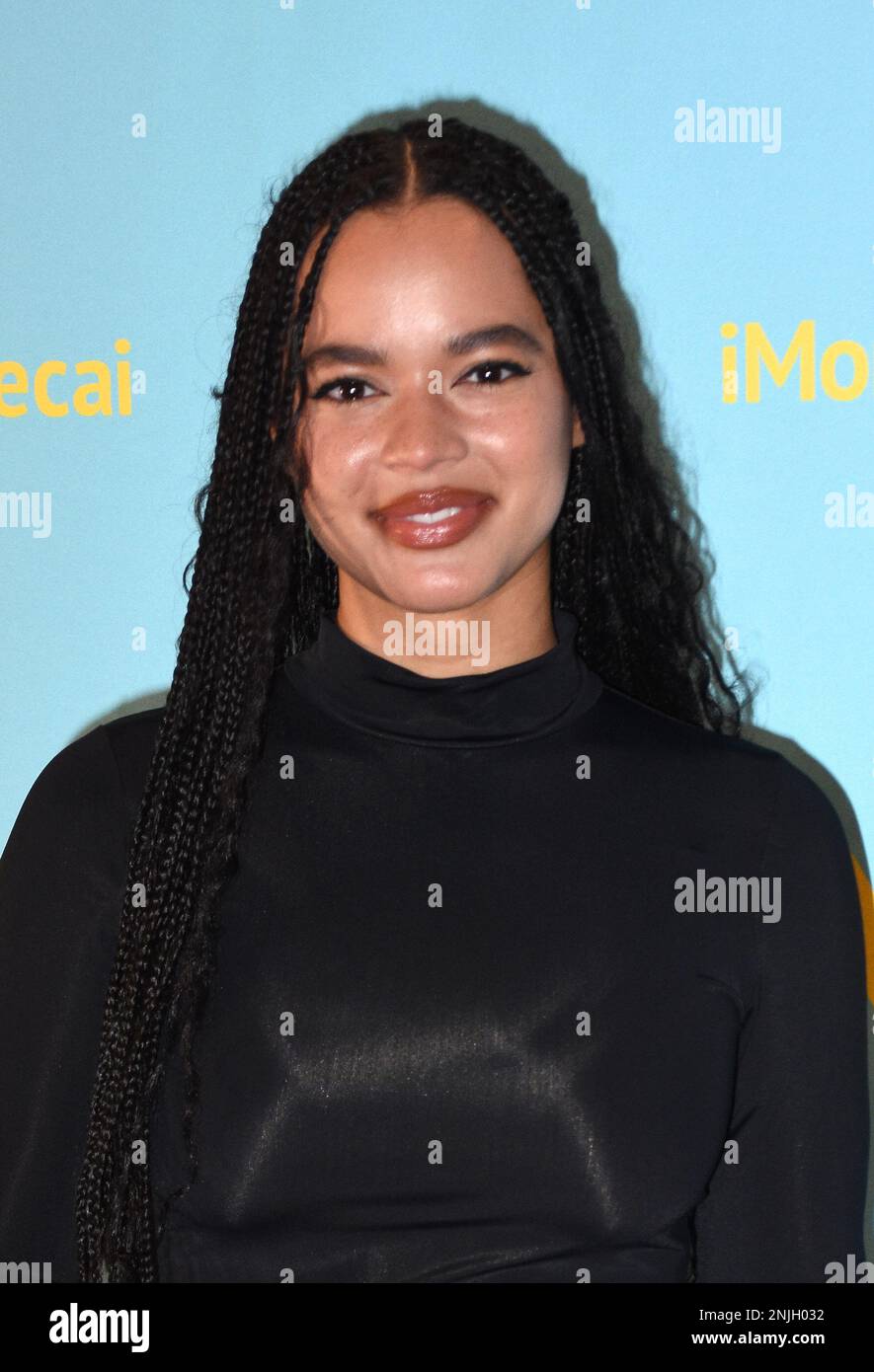 New York, NY, USA. 22nd Feb, 2023. Azia Hale at the NY premiere ...