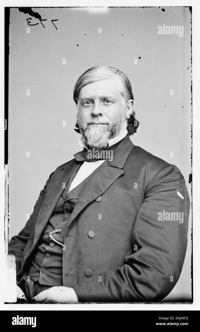 Portrait of Professor Dwight, a prominent educator from the 19th ...