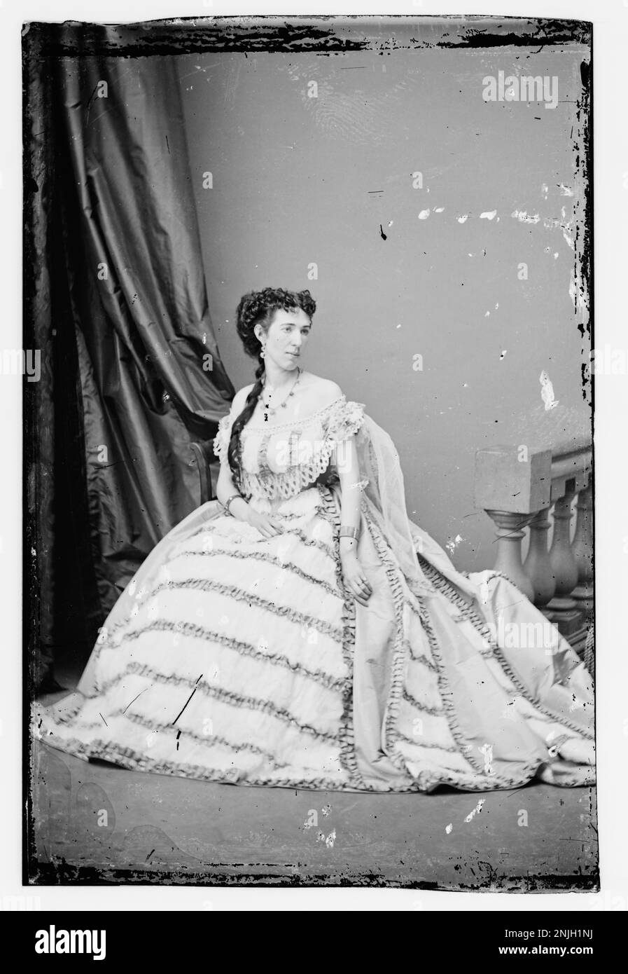 Portrait of Belle Boyd, Confederate spy during the American Civil War ...