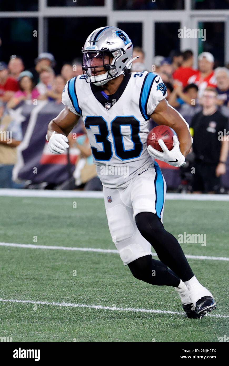 FOXBOROUGH, MA - AUGUST 19: Carolina Panthers running back Chuba ...