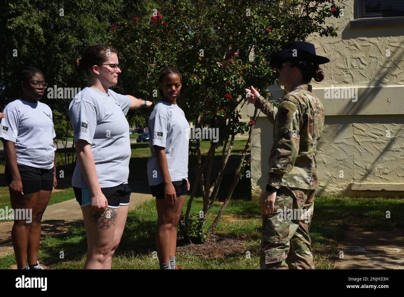 U.S. Air Force Master Sgt. Ashley Lowrey, a Military Training ...