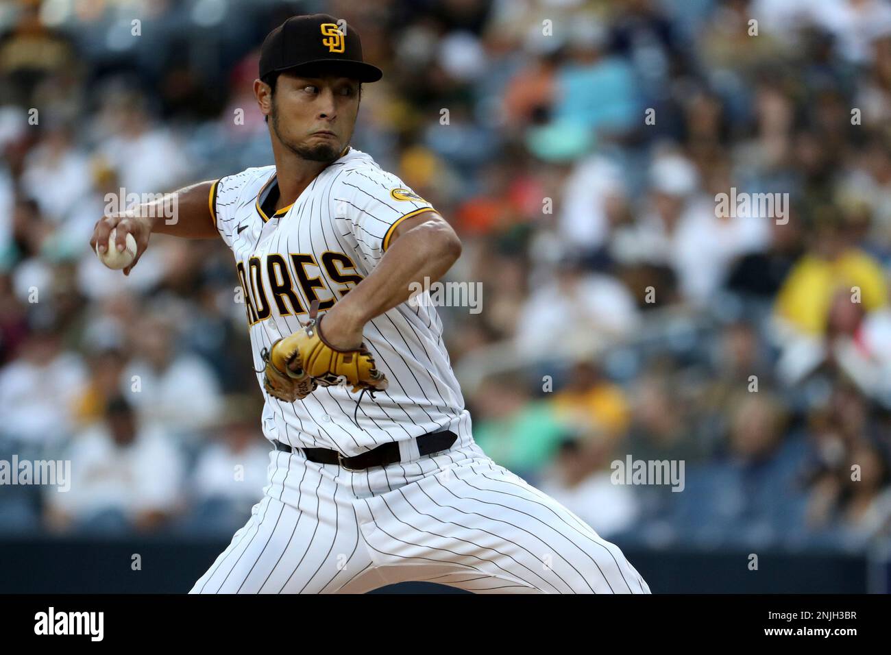 SAN DIEGO, CA - AUGUST 18: San Diego Padres starting pitcher Yu Darvish ...