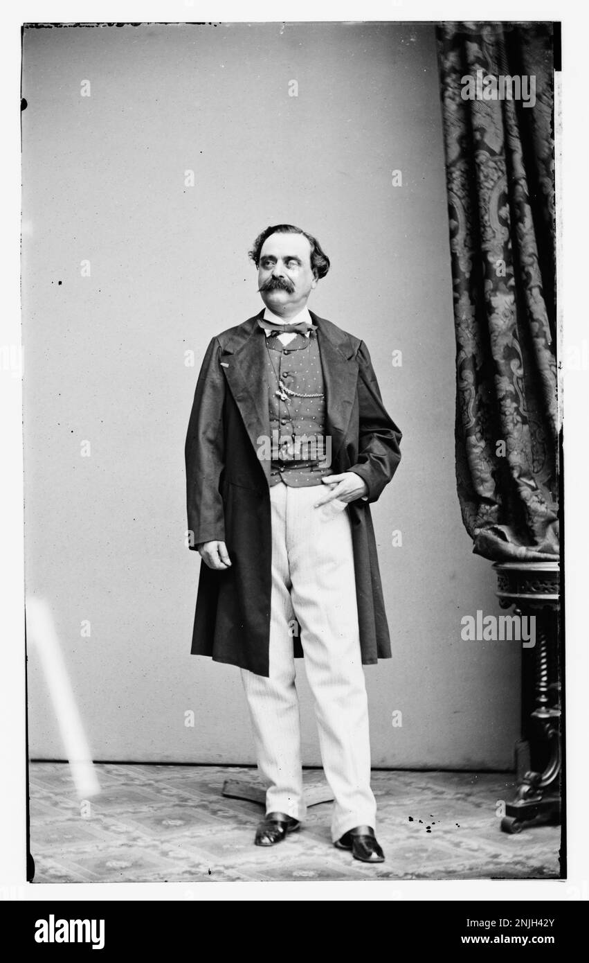 Portrait of Grachoma Gleck, captured in the Library of Congress Brady ...