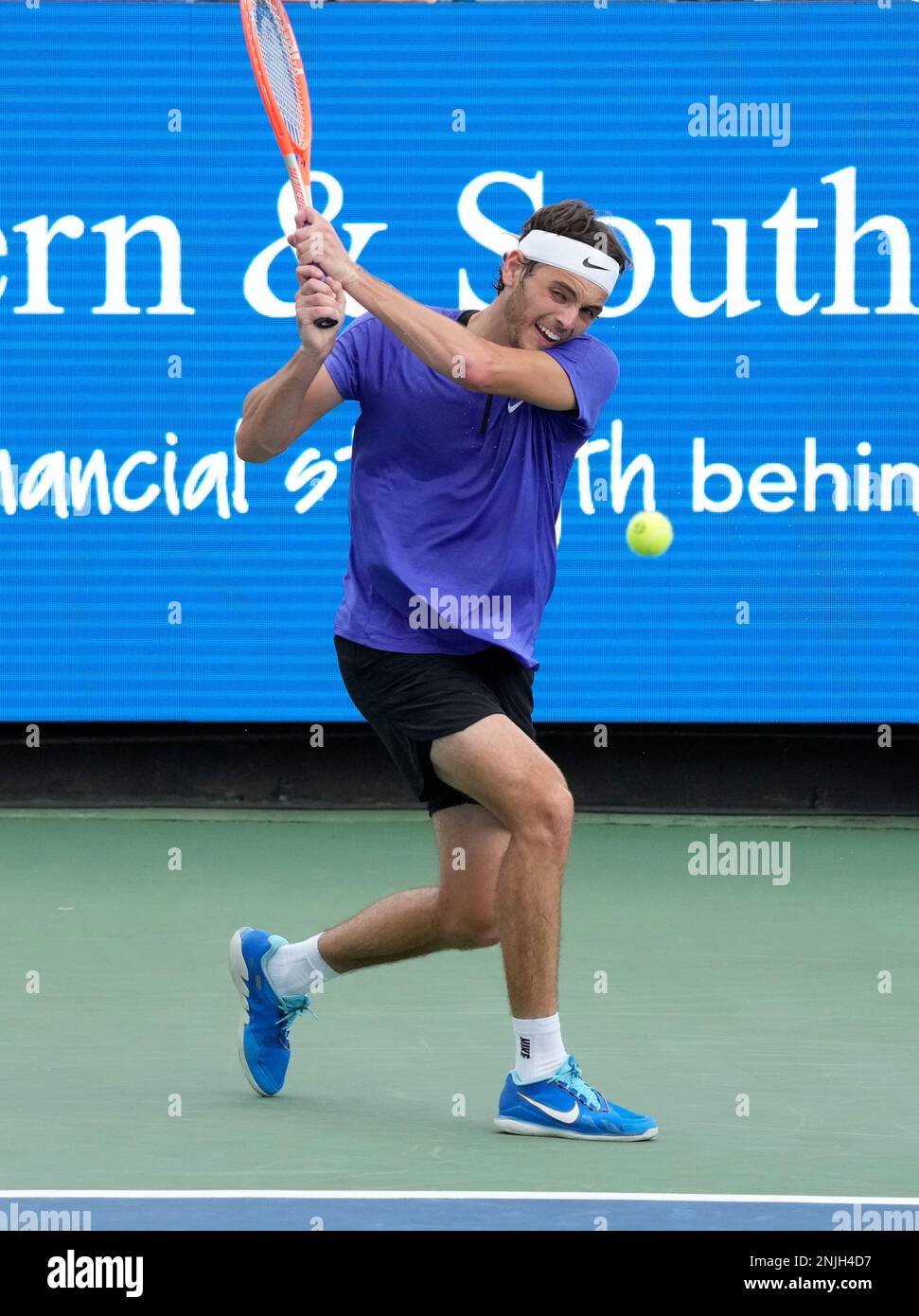 August 19, 2022: Taylor Fritz (USA) loses to Daniil Medvedev (RUS), 7-6 ...