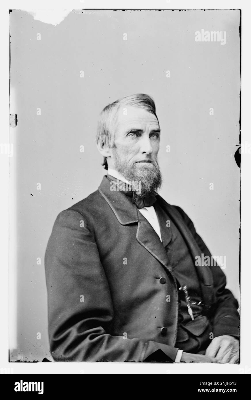 Portrait of M.K. Randall, American figure captured in a formal ...
