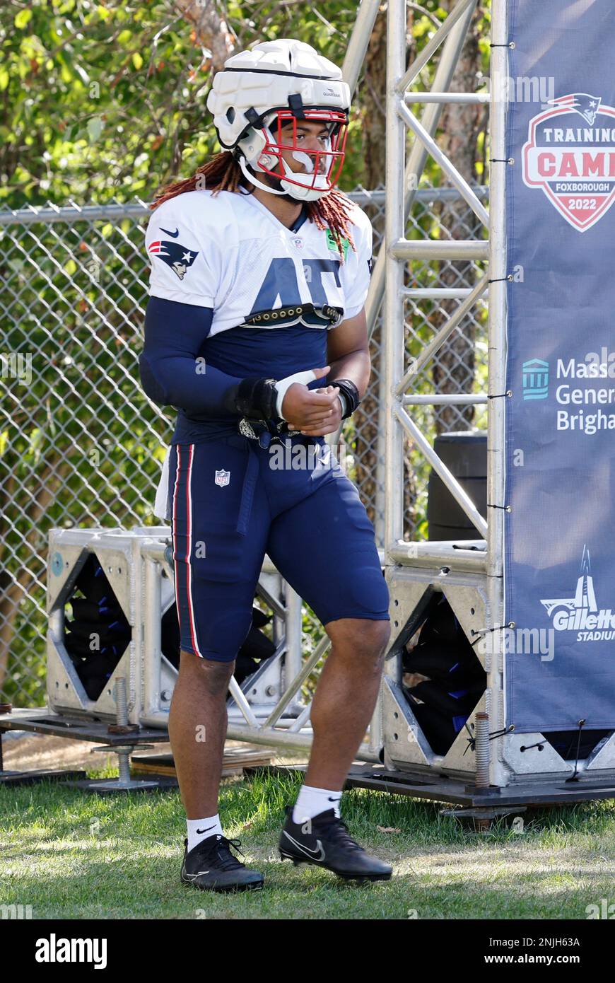 FOXBOROUGH, MA - AUGUST 16: New England Patriots linebacker Cameron ...