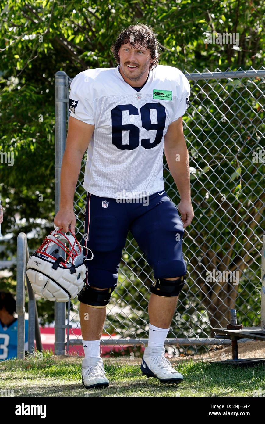 FOXBOROUGH, MA - AUGUST 16: New England Patriots offensive lineman Cole ...