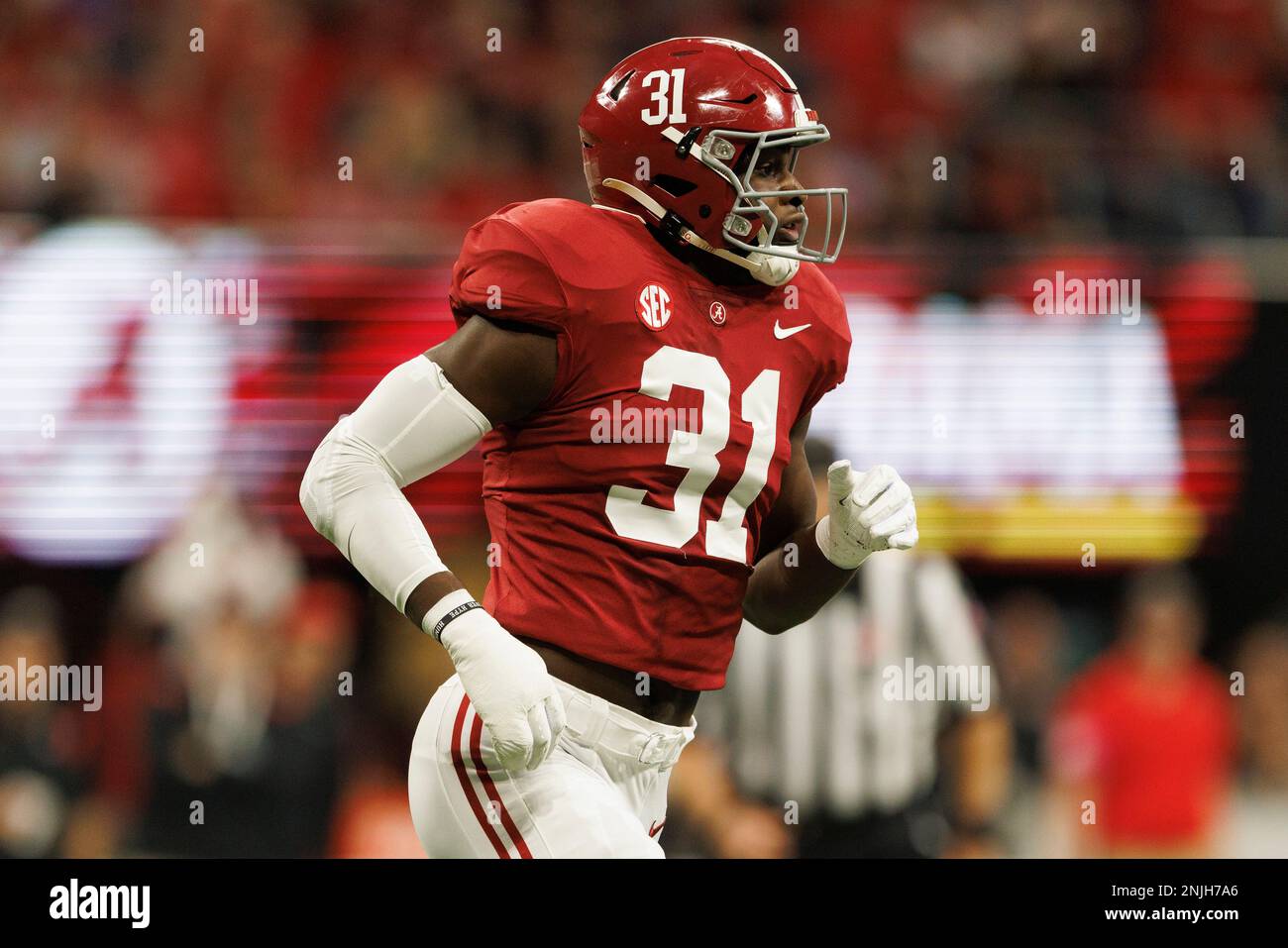 Alabama linebacker Will Anderson Jr. (31) during the Southeastern ...