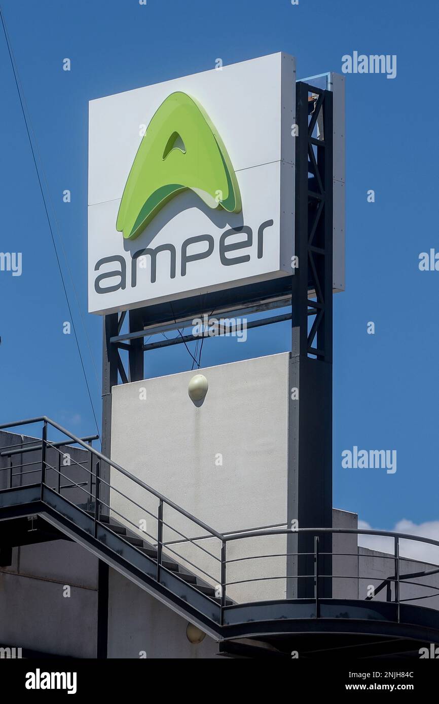 Amper Group headquarters, as of August 18, 2022, in Pozuelo de Alarcón ...