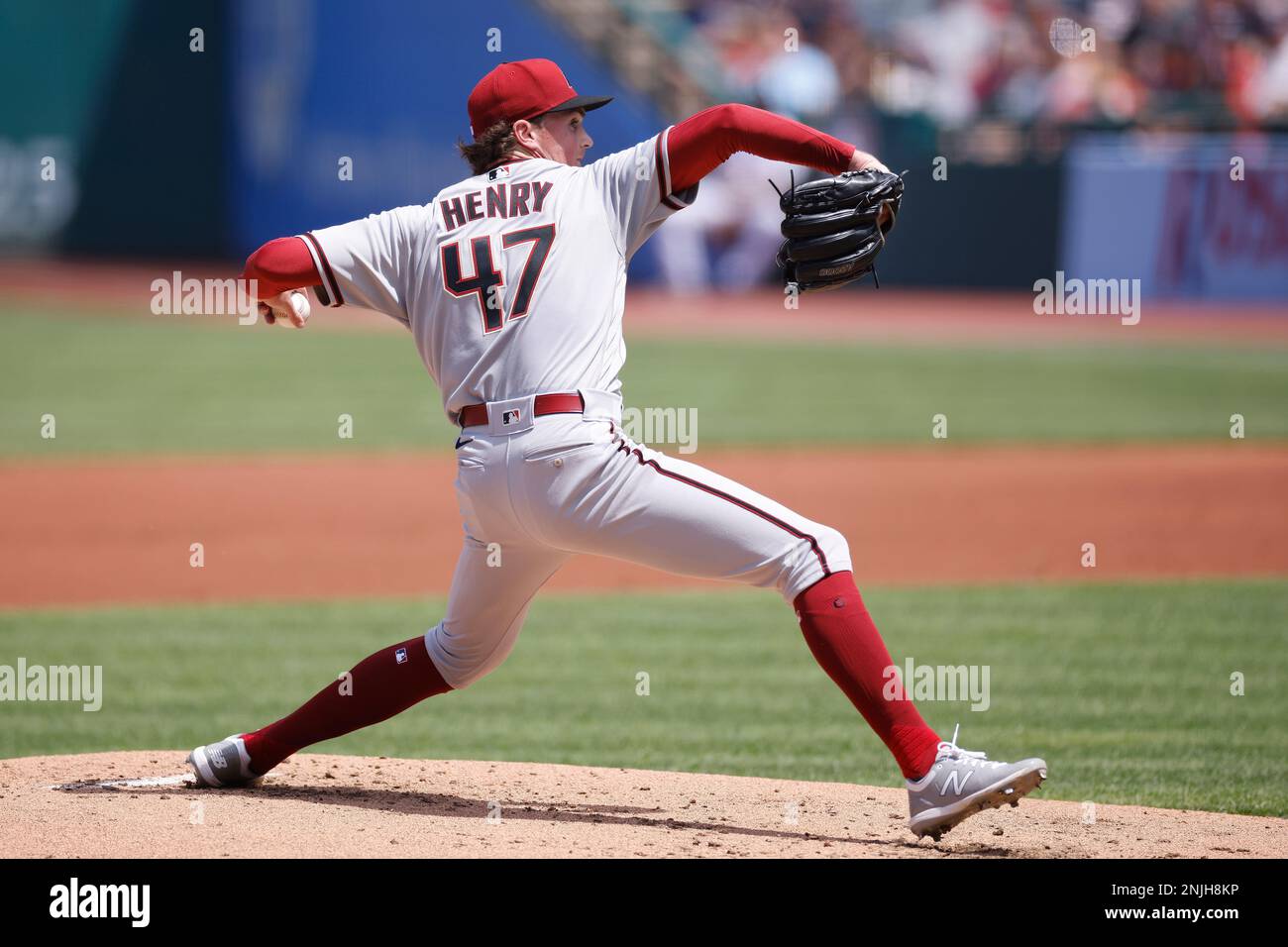 CLEVELAND, OH - AUGUST 03: Arizona Diamondbacks starting pitcher Tommy ...
