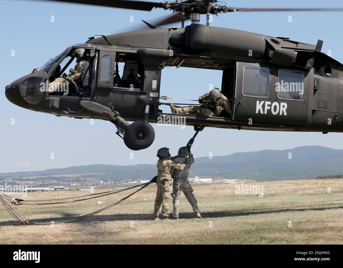 CAMP BONDSTEEL, Kosovo – U.S. Army aviators from 2nd Battalion, 224th ...