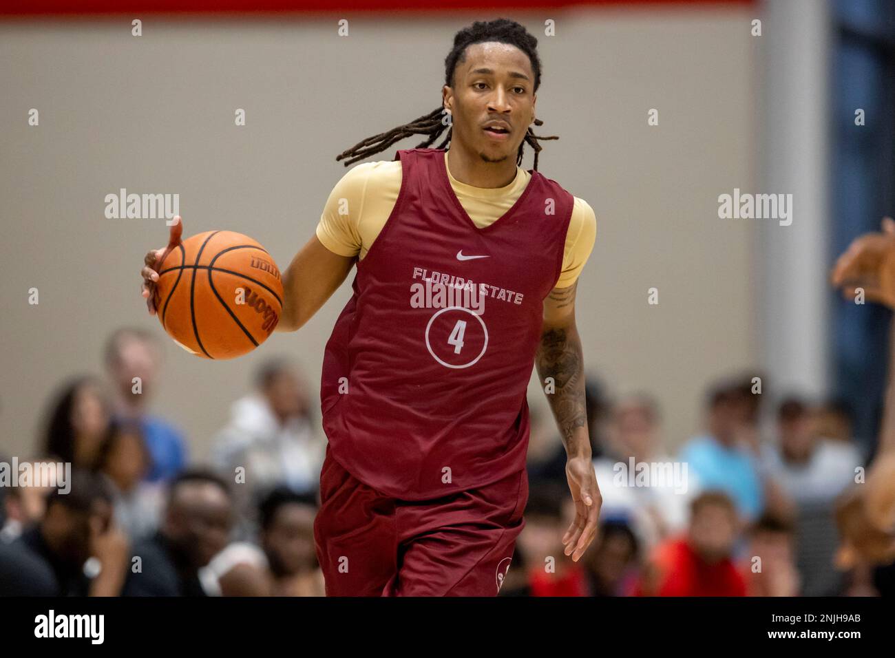 OTTAWA, ON - AUGUST 08: Caleb Mills (4) of Florida State University in ...