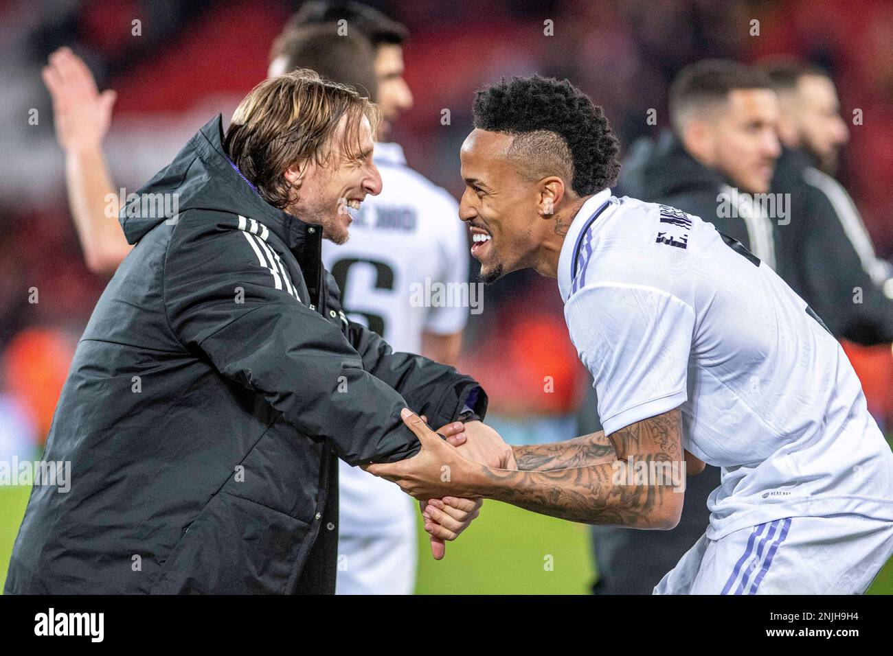 Luka modric celebrate hi-res stock photography and images - Alamy