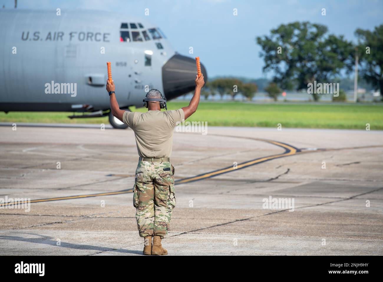 Tech. Sgt. Benjamin Rowe, 803rd Aircraft Maintenance Squadron crew ...