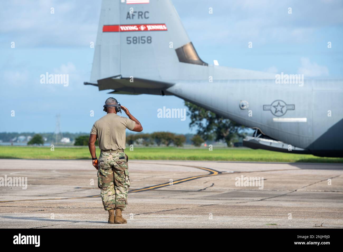 Tech. Sgt. Benjamin Rowe, 803rd Aircraft Maintenance Squadron crew ...