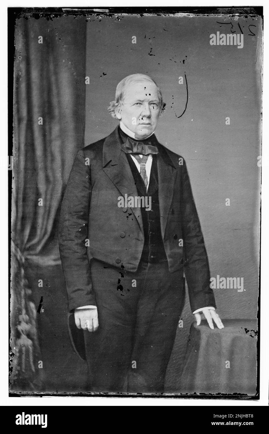 Portrait of Hon. Alfred Iverson, a U.S. politician from Georgia, from ...