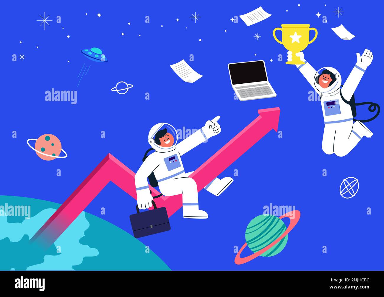 drawing of astronauts for fast delivery and universe class shopping ...