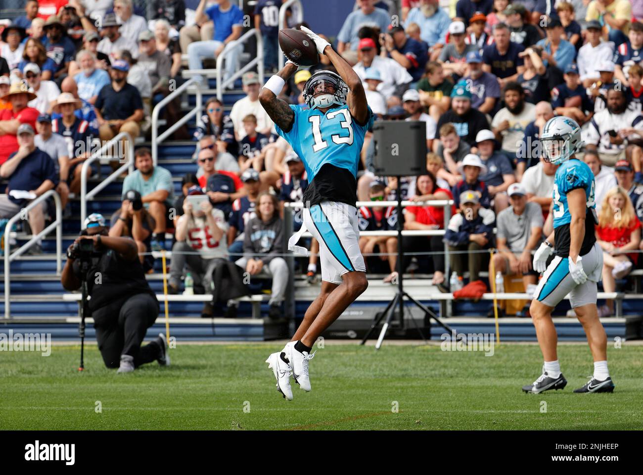 FOXBOROUGH, MA - AUGUST 17: Carolina Panthers wide receiver Ra'Shaun ...