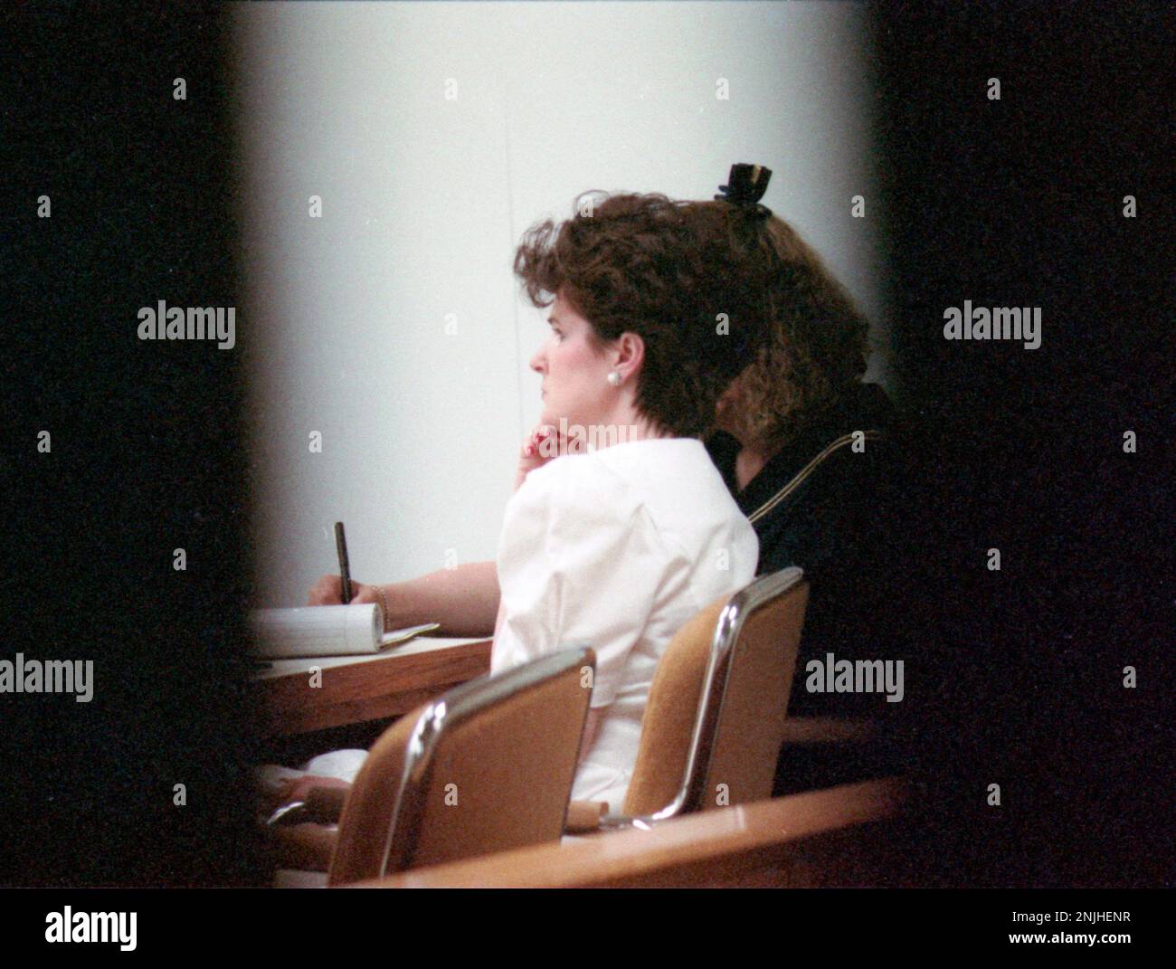Faye Yager during her trial of alleged kidnapping and child abuse ...