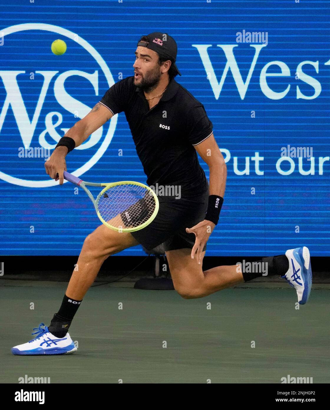 August 15, 2022: Matteo Berrettini (ITA) loses to Frances Tiafoe (USA ...