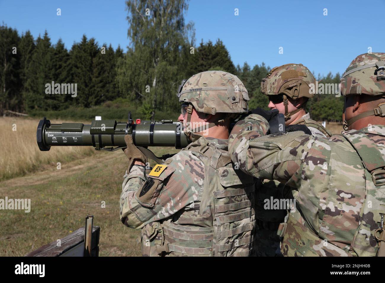 U.S. Army Spc. Preston Nardis, assigned to 21st Theater Sustainment ...