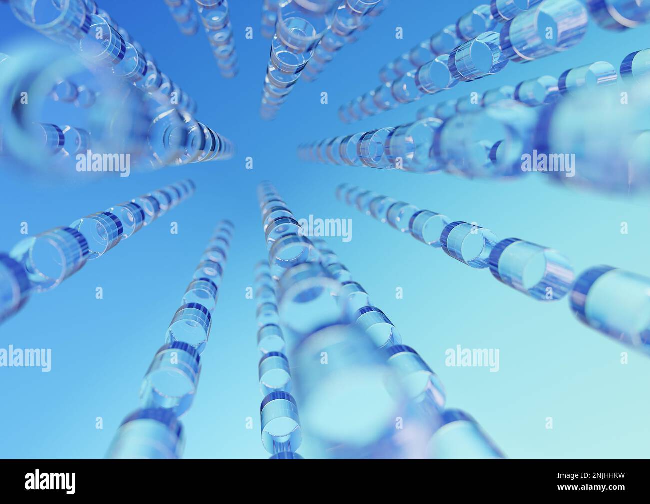 3d background cylindrical graphic image Stock Photo - Alamy