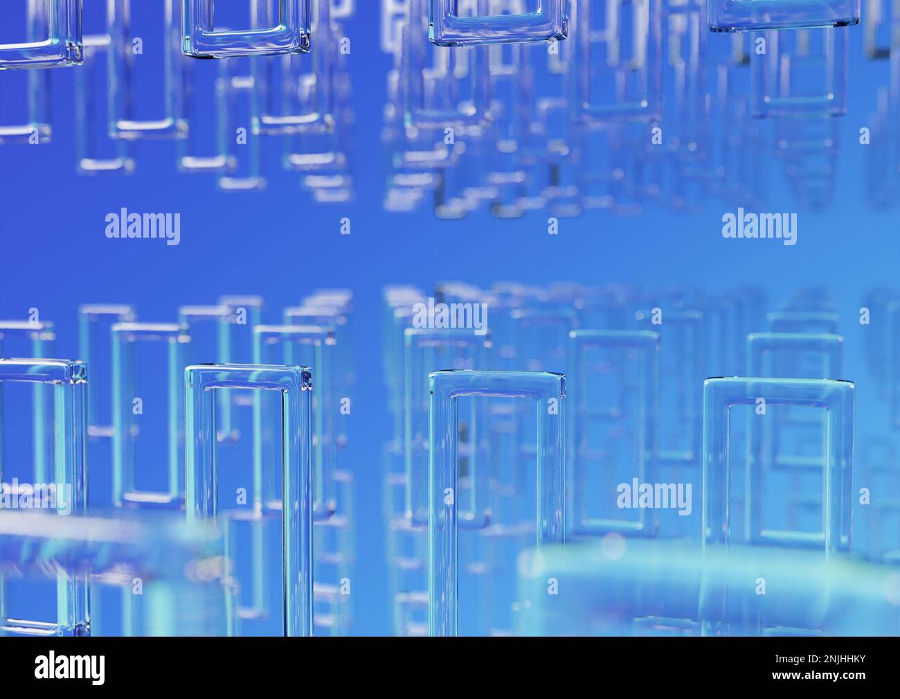 3d background square line graphic image Stock Photo - Alamy